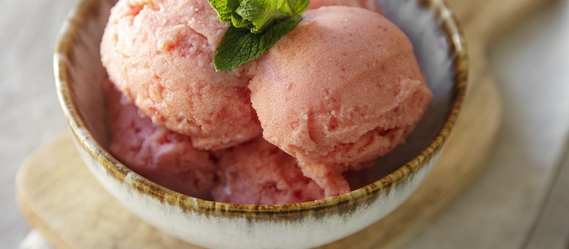 Helado de sandía - Recetas Cecotec Mambo · Cecofry