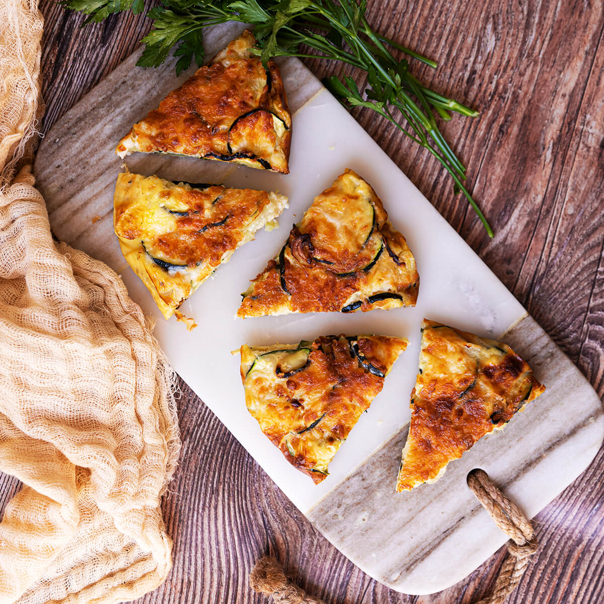 Fritatta de calabacín en Cecofry - Recetas Cecotec Mambo · Cecofry