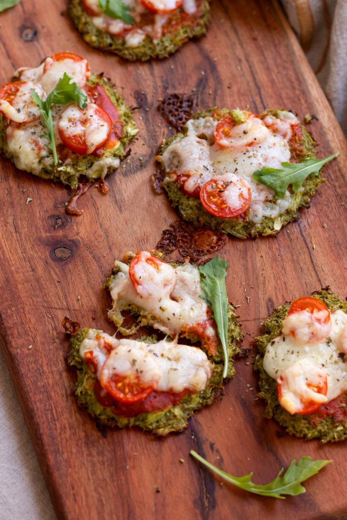 Mini pizzas de brócoli en Mambo - Recetas Cecotec Mambo · Cecofry