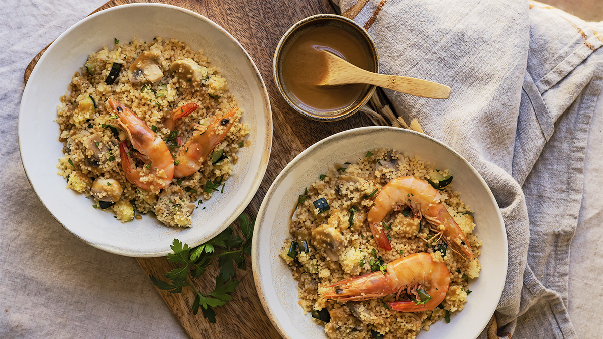 Cucus de langostinos en Olla GM - Recetas Cecotec Mambo · Cecofry