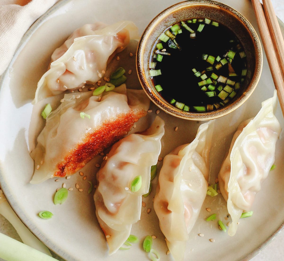 Gyozas en Mambo - Recetas Cecotec Mambo · Cecofry