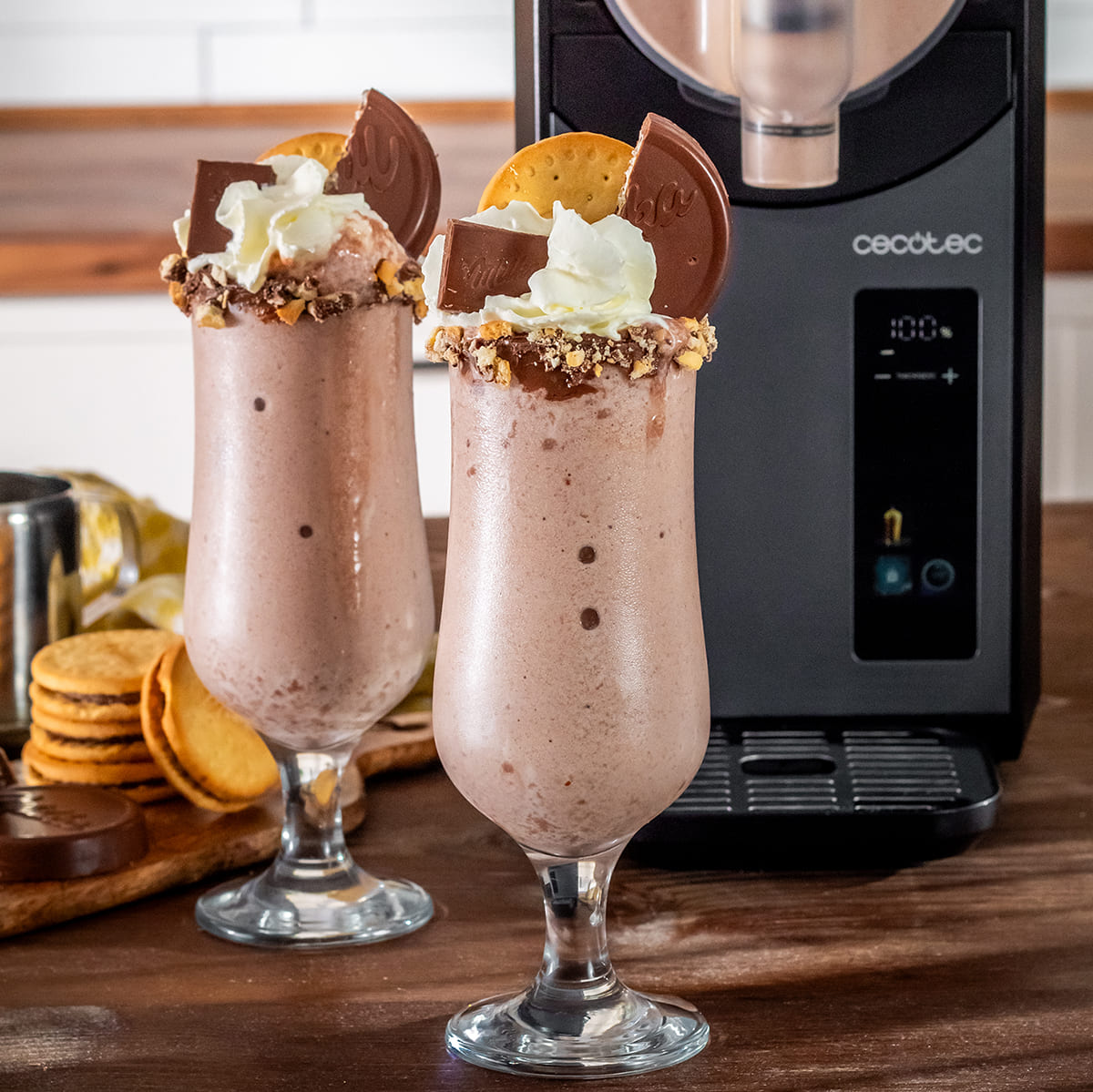 Frappé de Milka en Twist&Ice - Recetas Cecotec Mambo · Cecofry